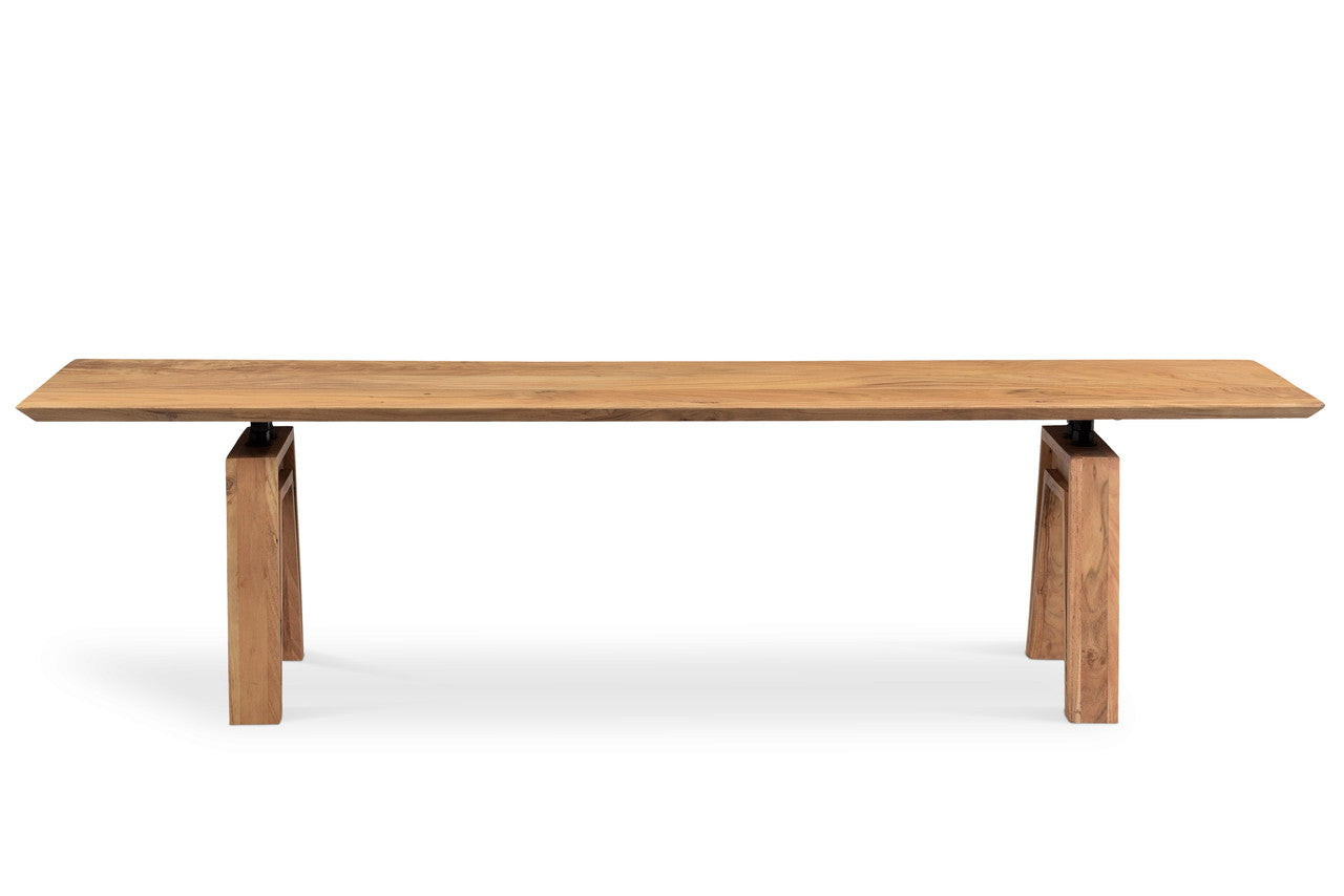 Branch Live Edge Industrial Bench – Timbergirl